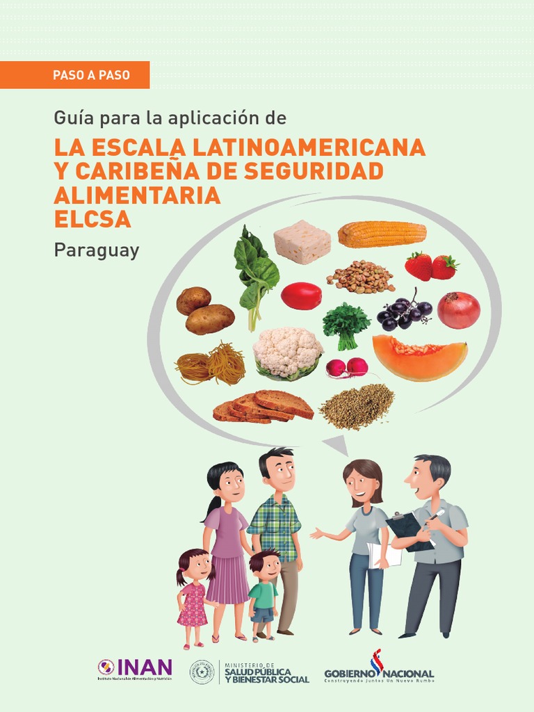 Guía para aplicar la ELCSA en Paraguay | PDF | Seguridad alimentaria ...