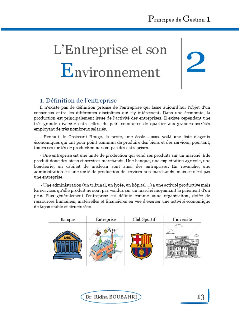 Définition et classification des entreprises | PDF | Business | Petite ...