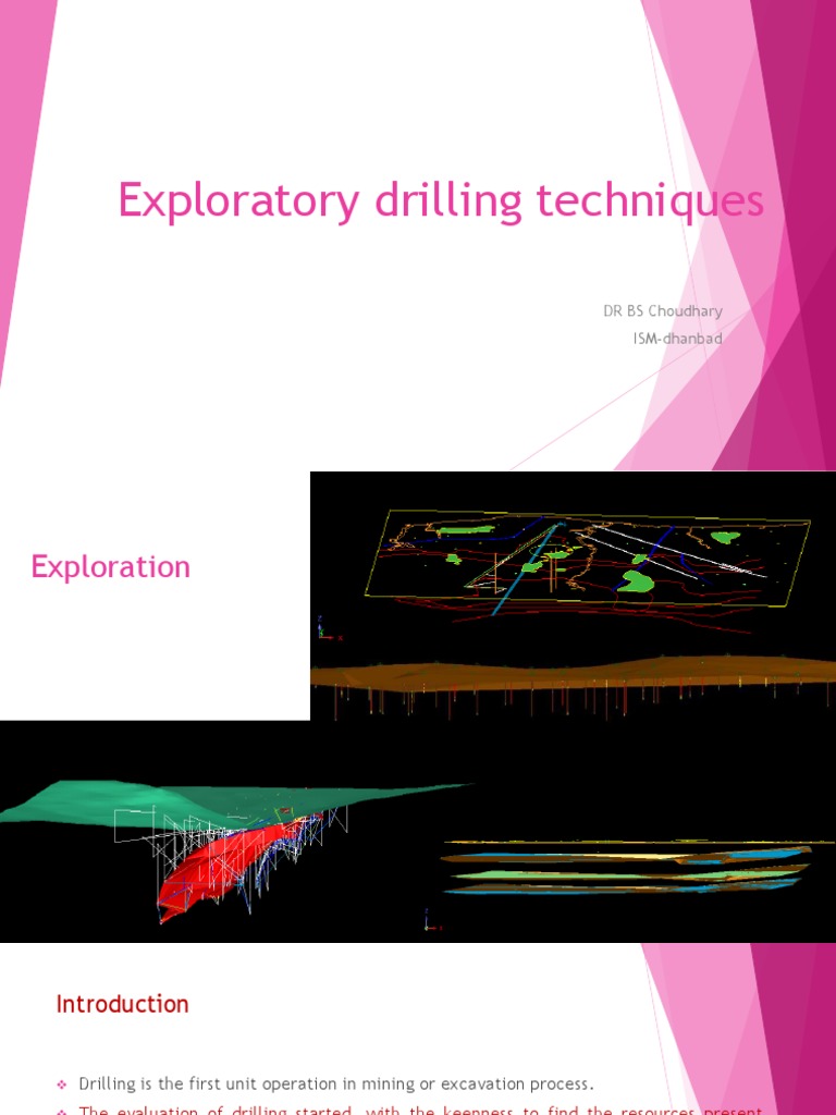 Exploration Drilling. | PDF | Applied And Interdisciplinary Physics ...