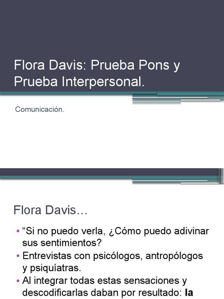 Flora Davis | PDF | Ciencia y matemáticas