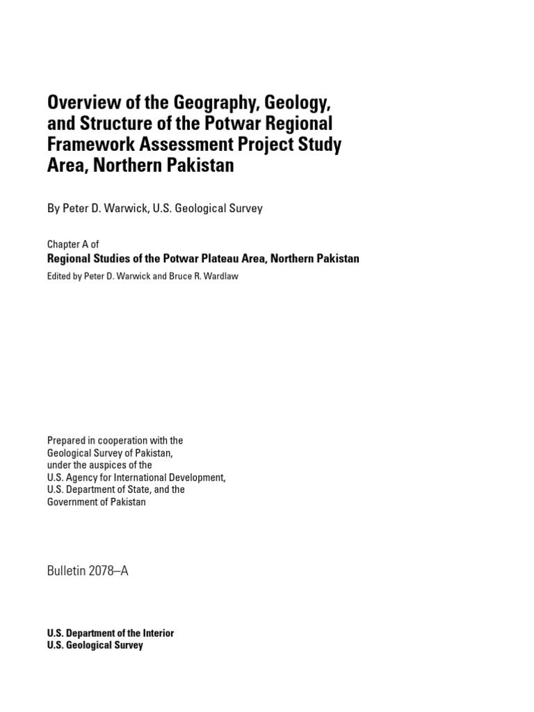 Potwar Plateau Geography and Geology | PDF | Indus River | Geology
