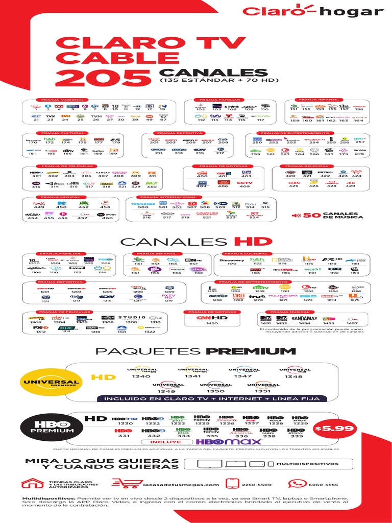 Claro TVCable | PDF
