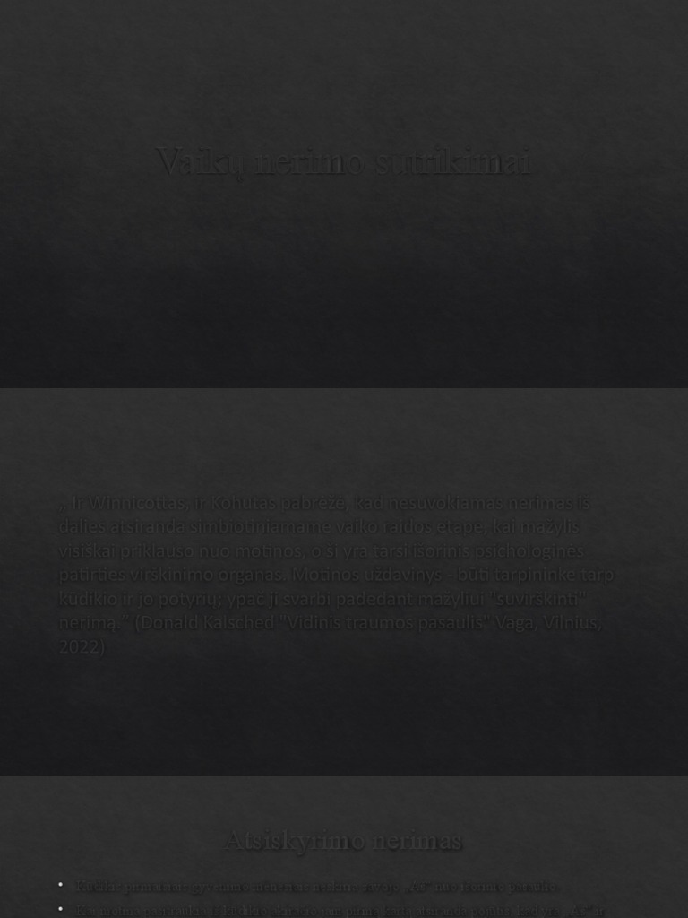 Nerimo Sutrikimai1 | PDF