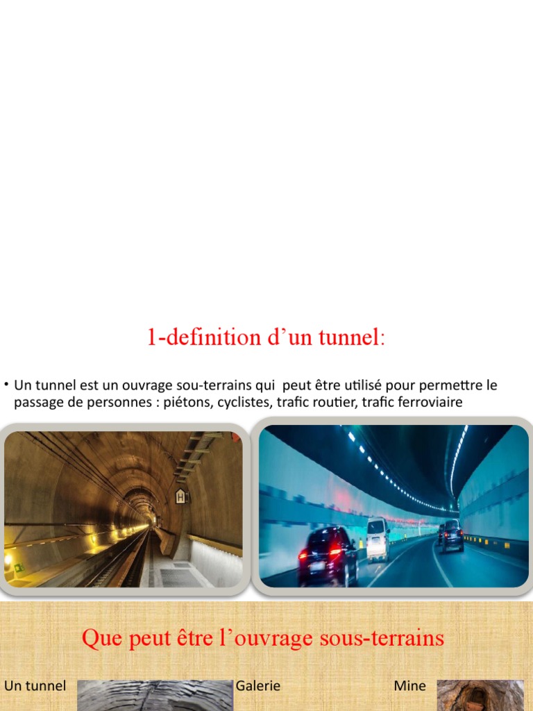 Tunnel | PDF | Tunnel | Ingénierie civile