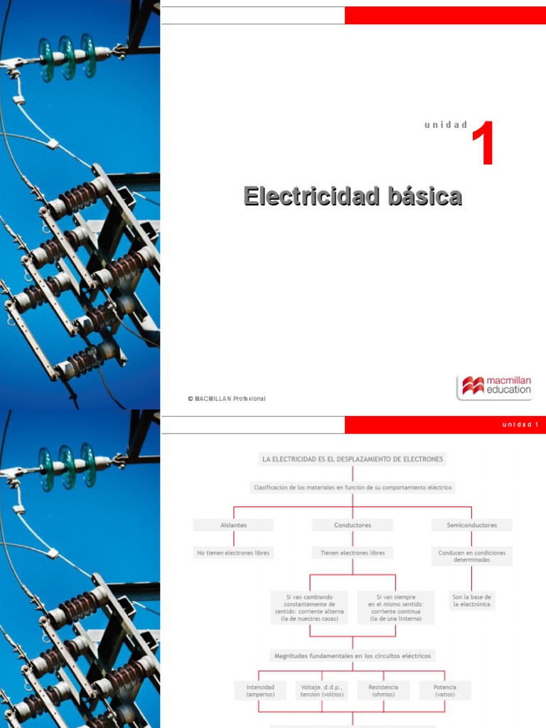 Electricidad Basica | PDF | Electricidad | Resistencia Eléctrica y ...