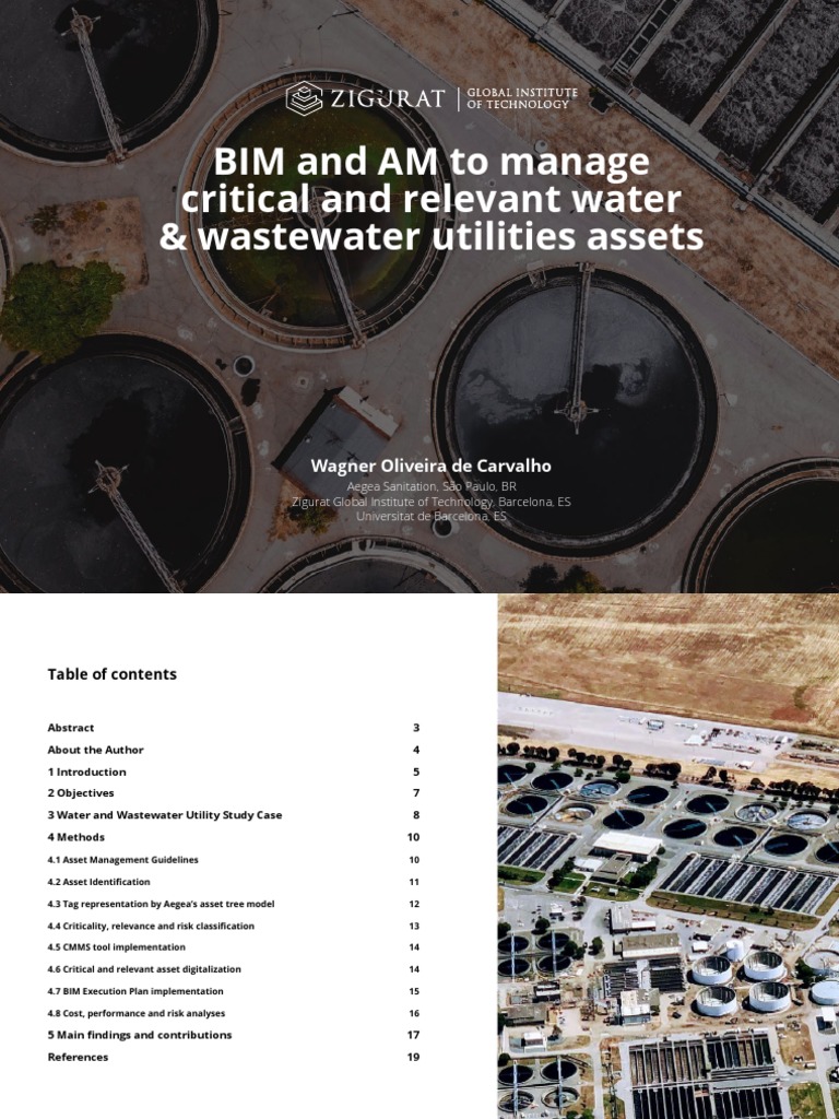 BIM and AM to digitally transform critical water utility assets | PDF ...