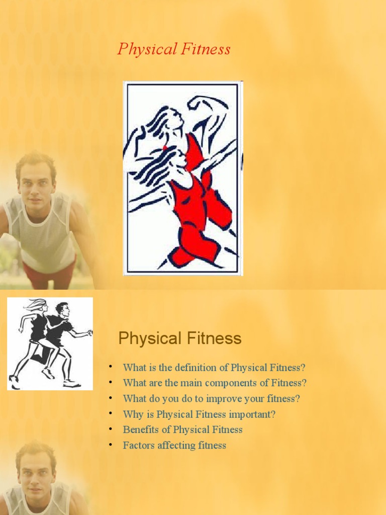Physical Fitness Test and Its Components | PDF | Physical Fitness ...