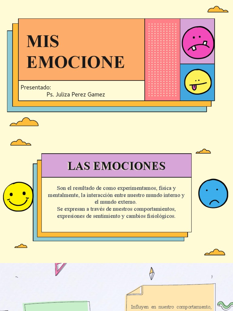 Mis Emociones | PDF | Las emociones | Psicología cognitiva