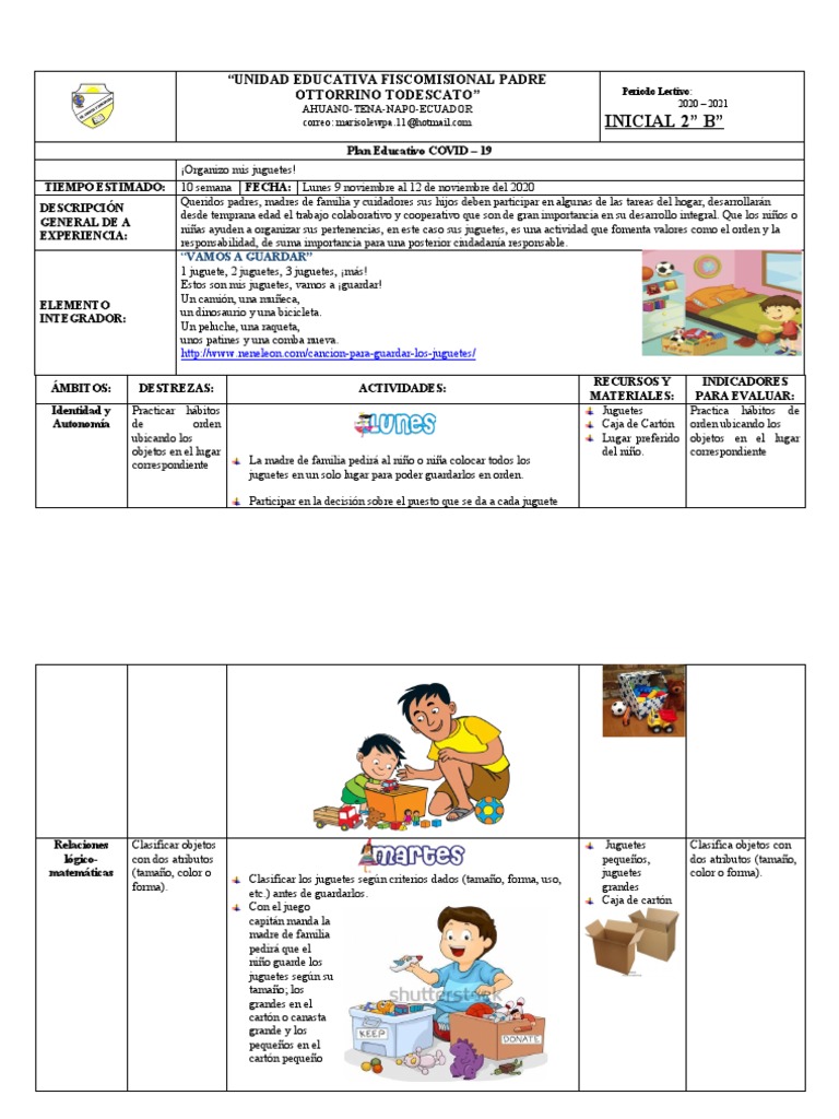 10ma Semana | PDF | Juguetes 10ma Semana | PDF | Juguetes