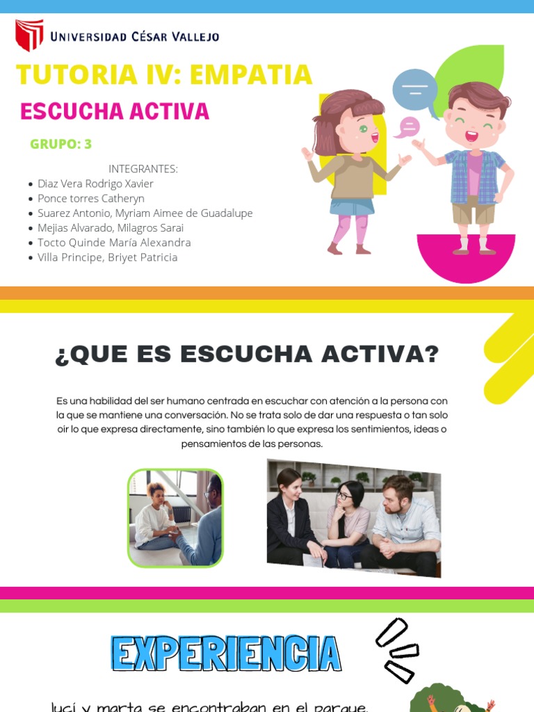 Escucha Activa | PDF
