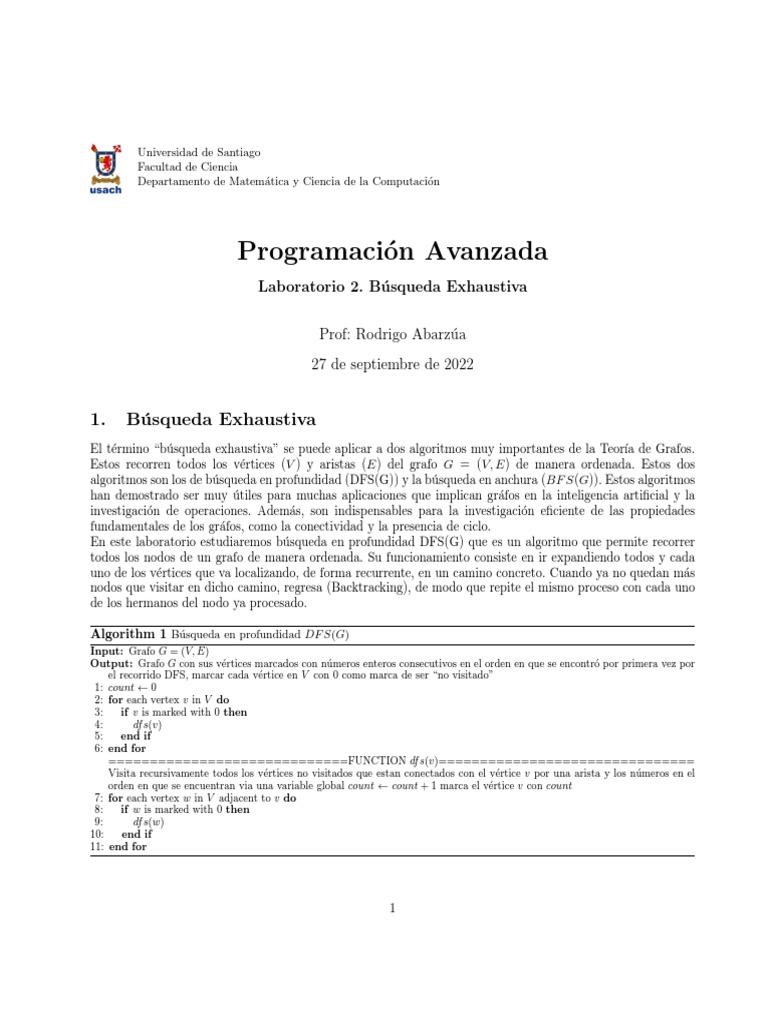 Lab 2 Programacion Avanzada | PDF | Programa de computadora | Programación