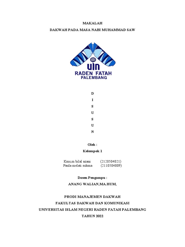 MAKALAH Sejarah Dakwah | PDF