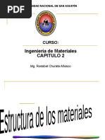 Tema 2. Estructuras Cristalinas y Amorfas | PDF | Sólido amorfo | Sólido
