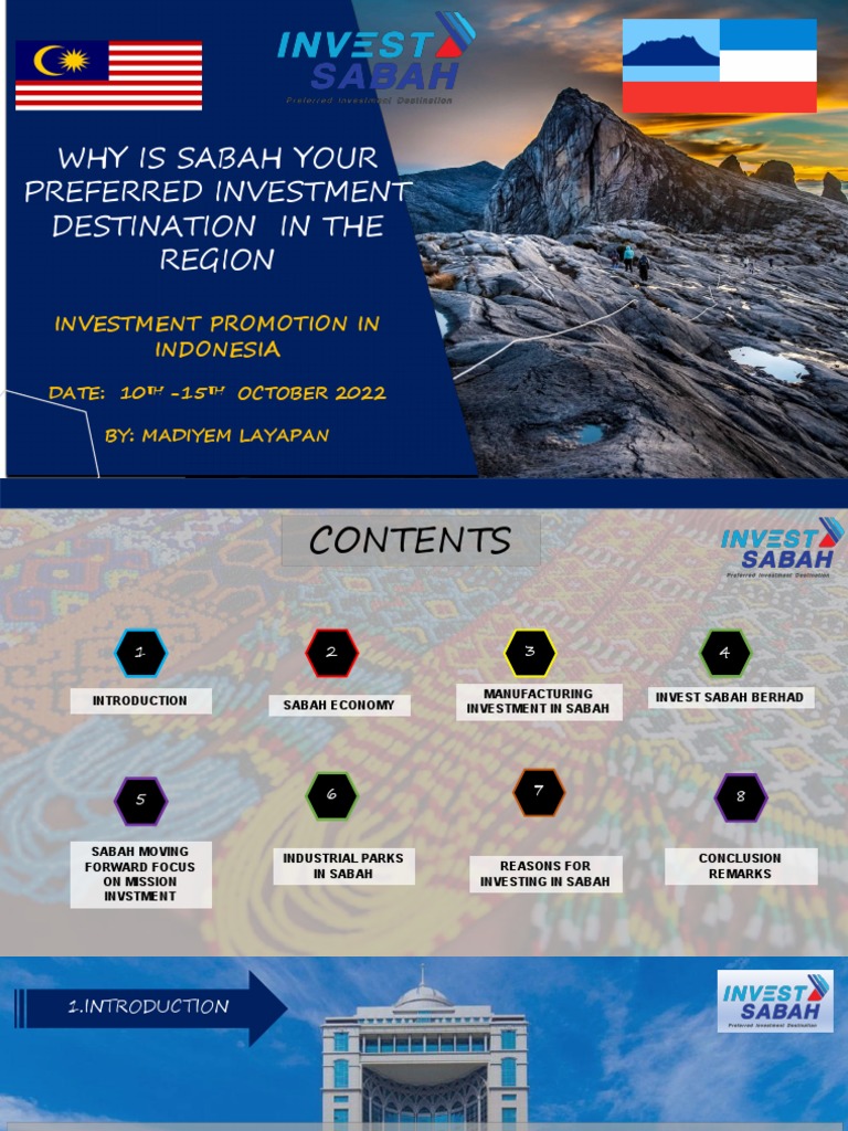 ISB Investment Promotion | PDF | Malaysia | Economies