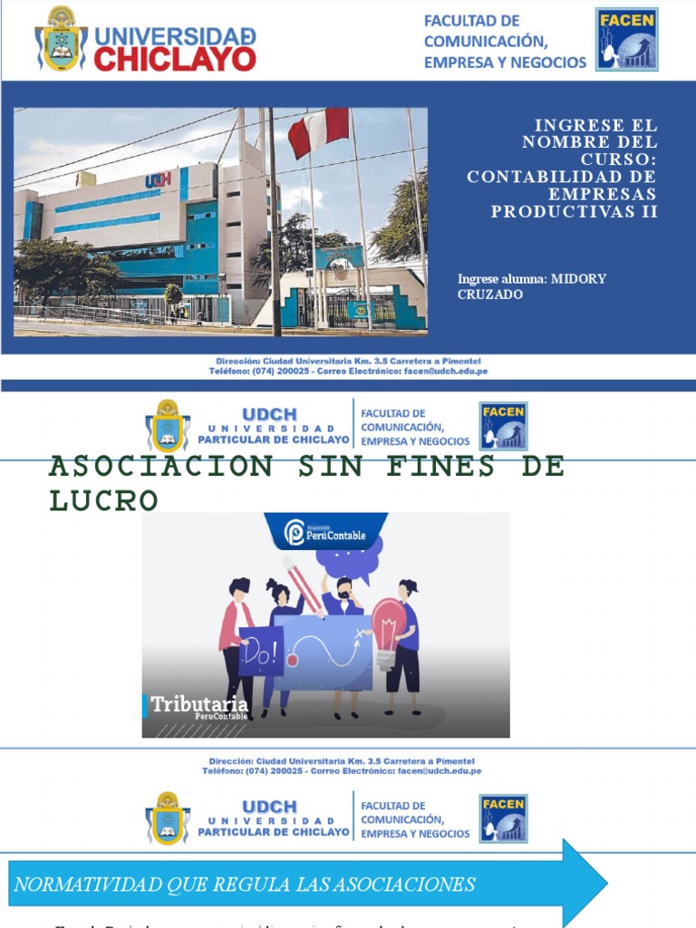 Asociaciones Sin Fines de Lucro | PDF | Fundación (sin fines de lucro ...