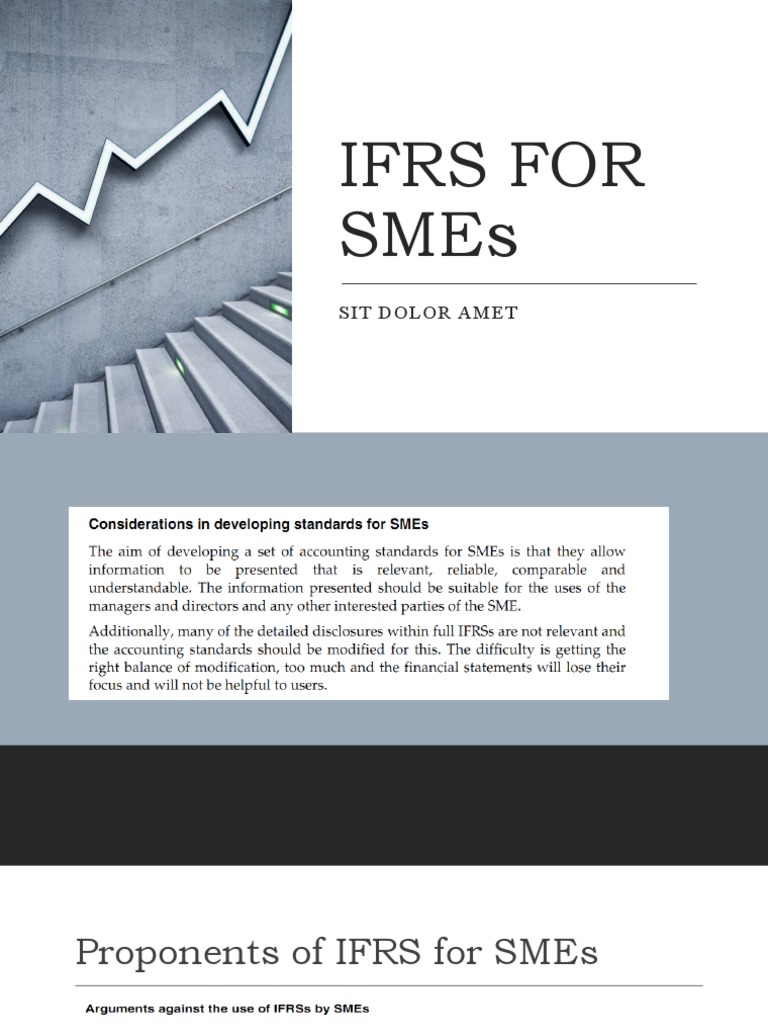 UNIT 9 IFRS FOR SMEs | PDF