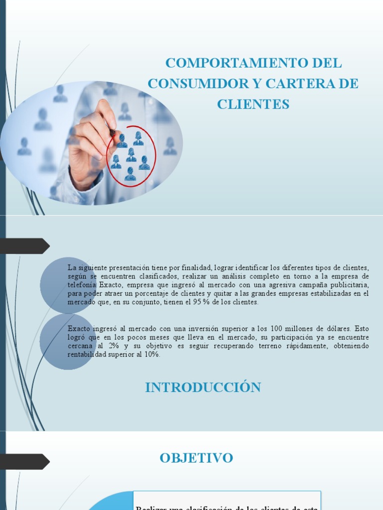 Comportamiento Del Consumidor y Cartera de Clientes | PDF | Business ...