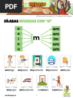 SÍLABAS INVERSAS Ac, Ec, Ic, Oc, Uc | PDF | Estudios de idiomas ...