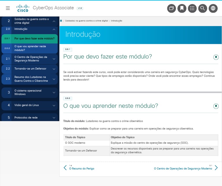 Cisco CyberOps Associate - Introdução | PDF | Segurança de computadores ...