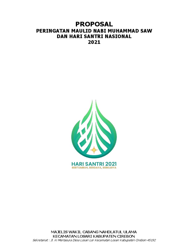 Proposal Maulid & HSN | PDF