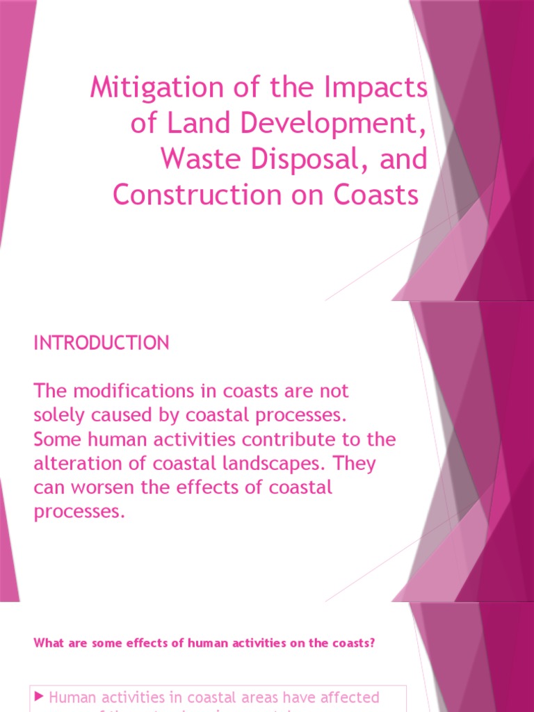 Land Development | PDF | Coast | Human Impact On The Environment