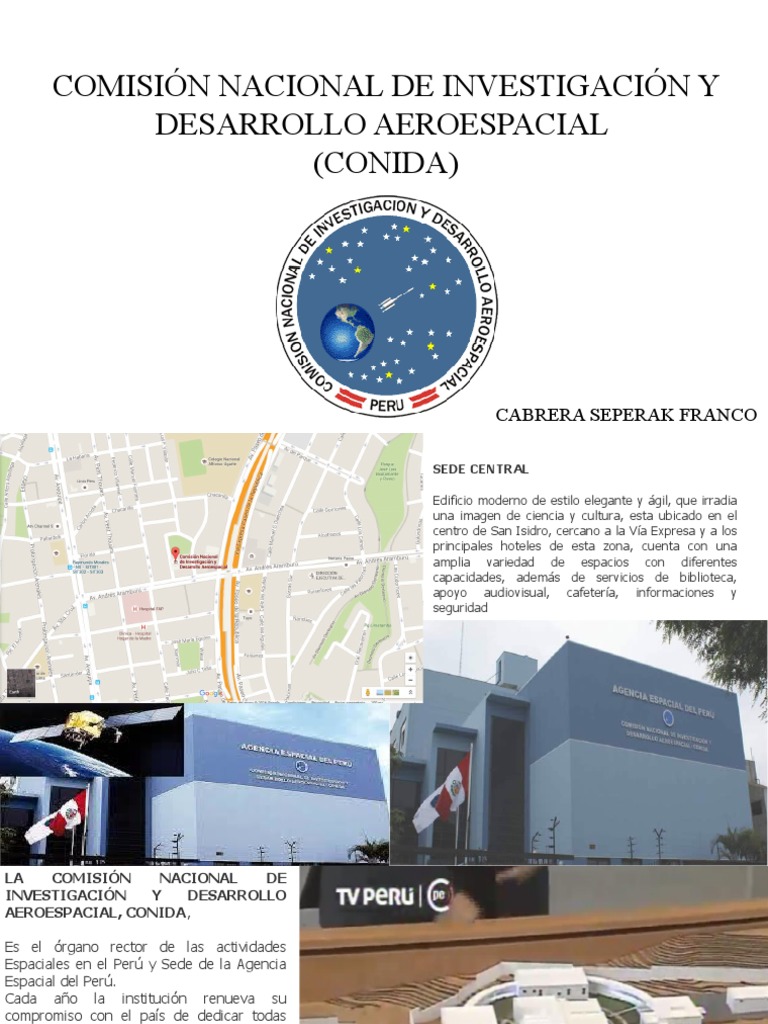 CONIDA | PDF | Sistema de información geográfica | Science