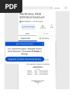 Template Proposal PKM-K 2024 | PDF | Karier & Perkembangan