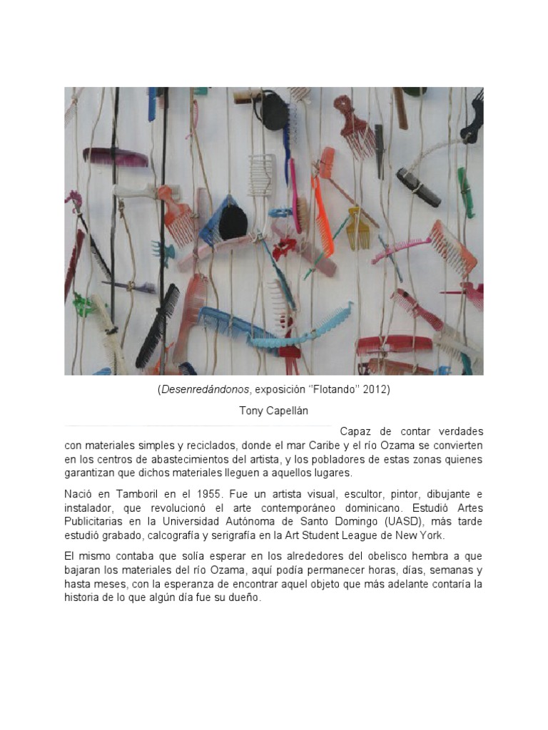 Tony Capellán | PDF | República Dominicana