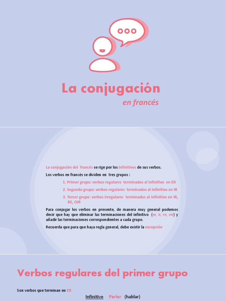 12-La Conjugacion | PDF | Verbo | Conjugación gramatical