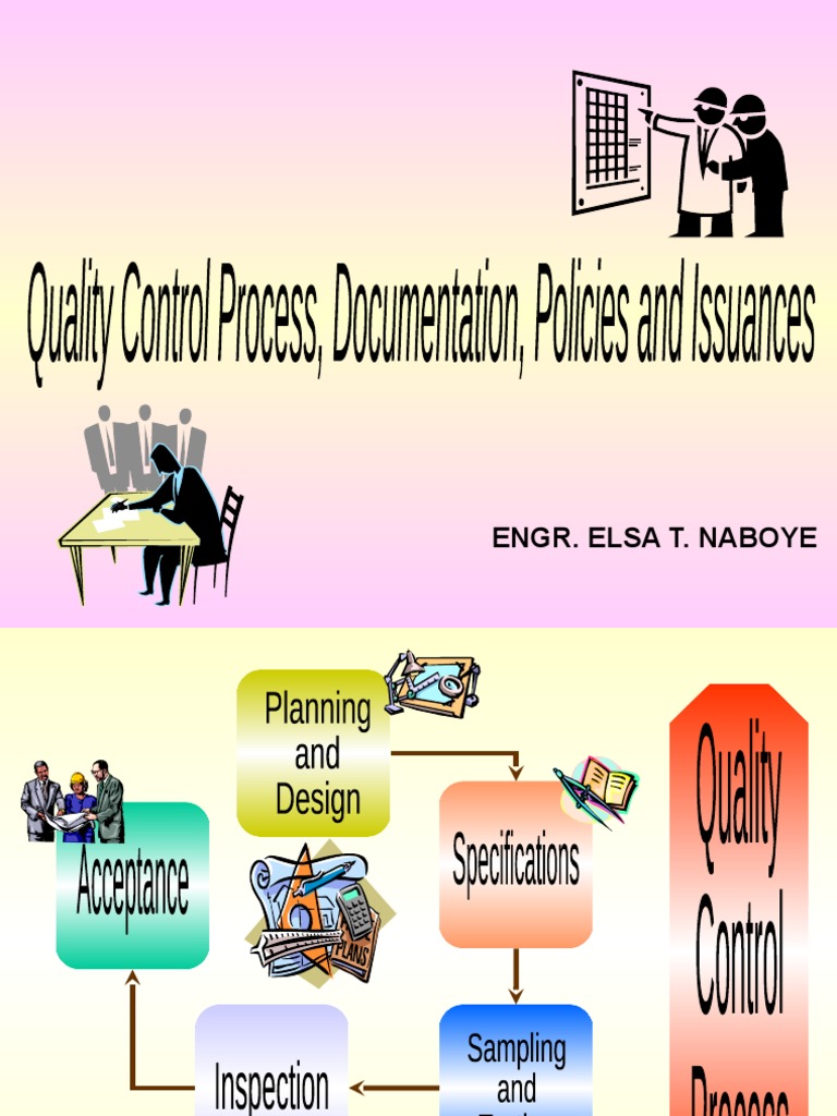 Quality Control Process, Documentation, Policies and Issuances | PDF ...