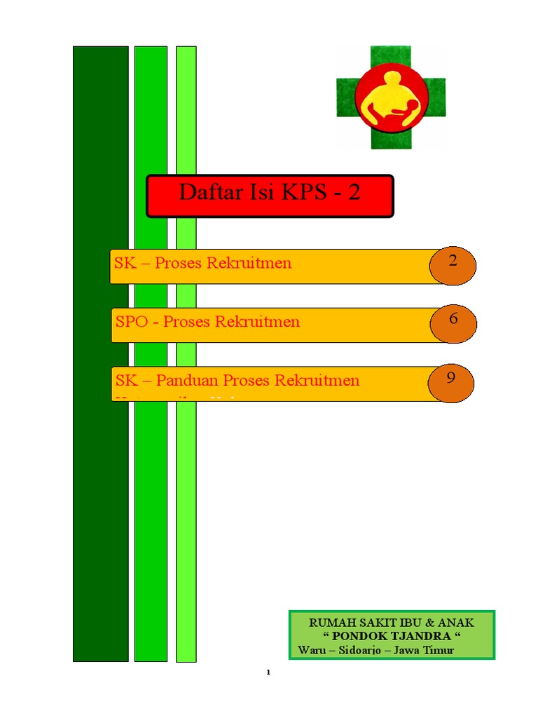 2 - 99 RSIA SK Proses Rekruitmen Evaluasi Dan Penetapan Staf | PDF
