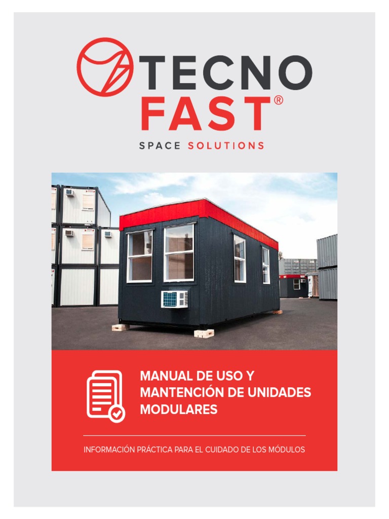 TECNOFAST Manual de Uso V4 | PDF | Aislamiento térmico | Tap (Válvula)