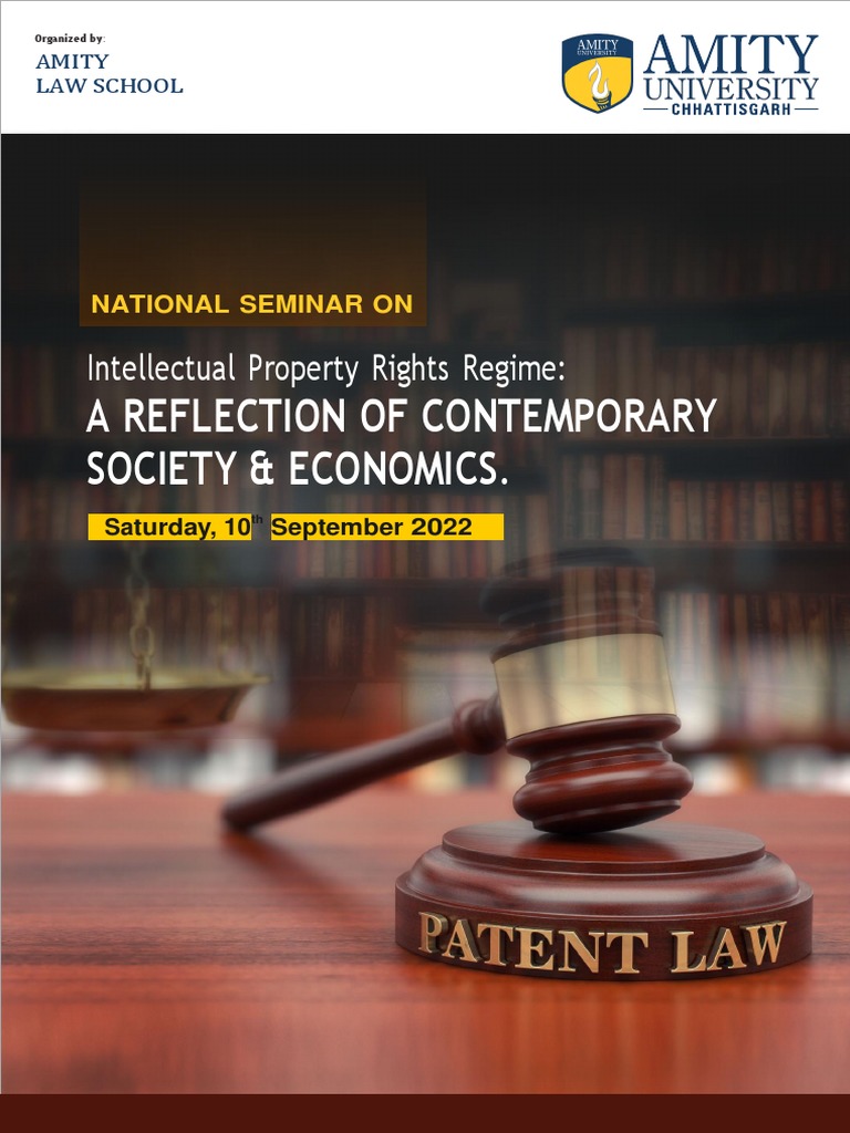 IPR Brochure | PDF | Intellectual Property | Justice