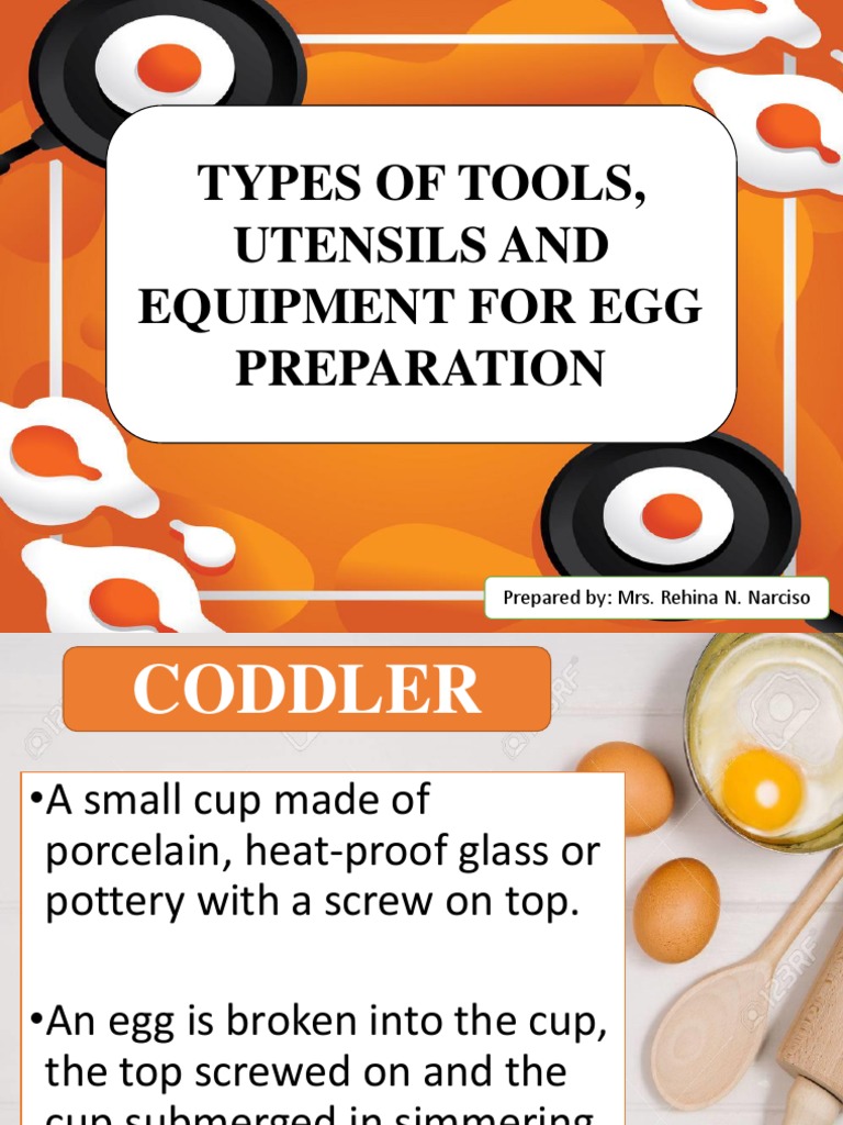Essential Tools for Egg Preparation | PDF