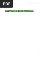 Manual de Liveworksheets | PDF | Youtube | Software