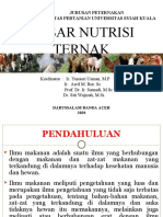 Bumi Ternak - Tabel Nilai Nutrisi Bahan Pakan | PDF