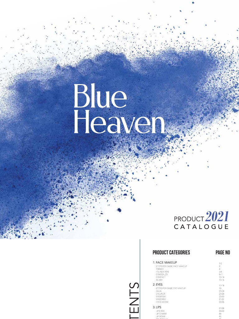 Blue Heaven Catalogue 2021 | PDF | Color