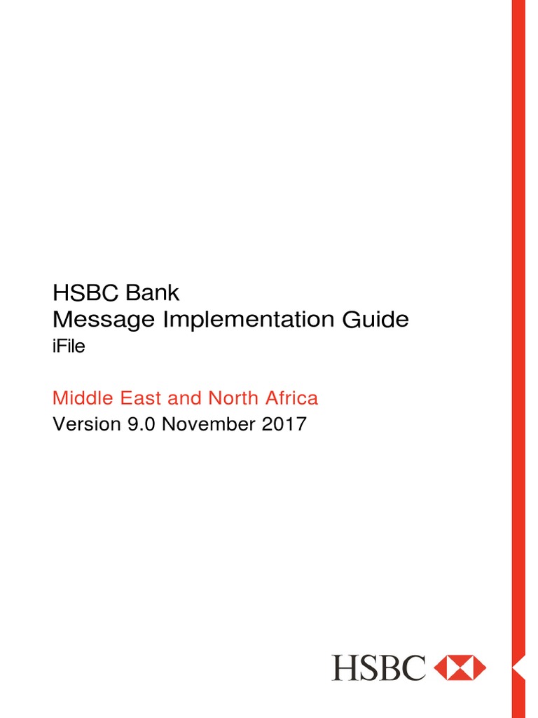 HSBC Bank Message Implementation Guide: Ifile | PDF | Character ...