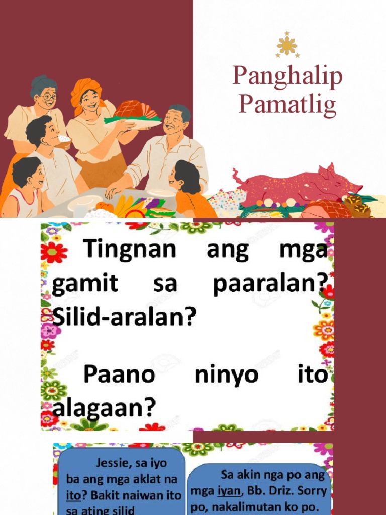 Panghalip Pamatlig | PDF