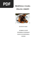 Contoh Proposal Usaha Makanan | PDF | Bisnis