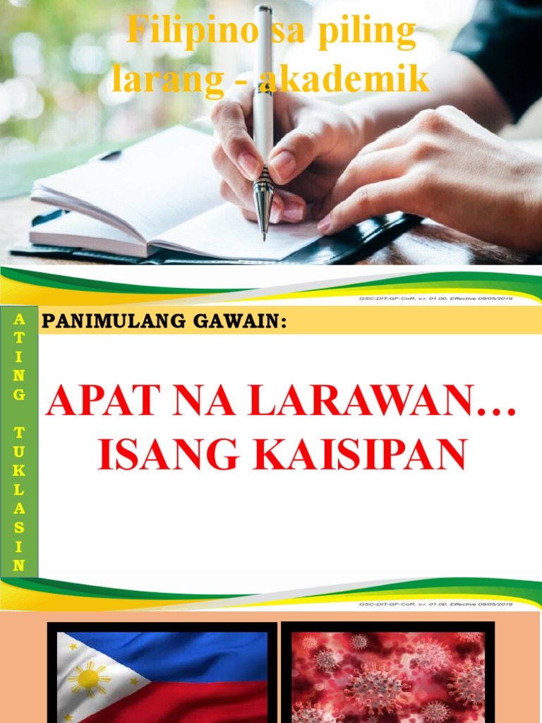Modyul 8 Pagsulat Ng Larawang Sanaysay | PDF