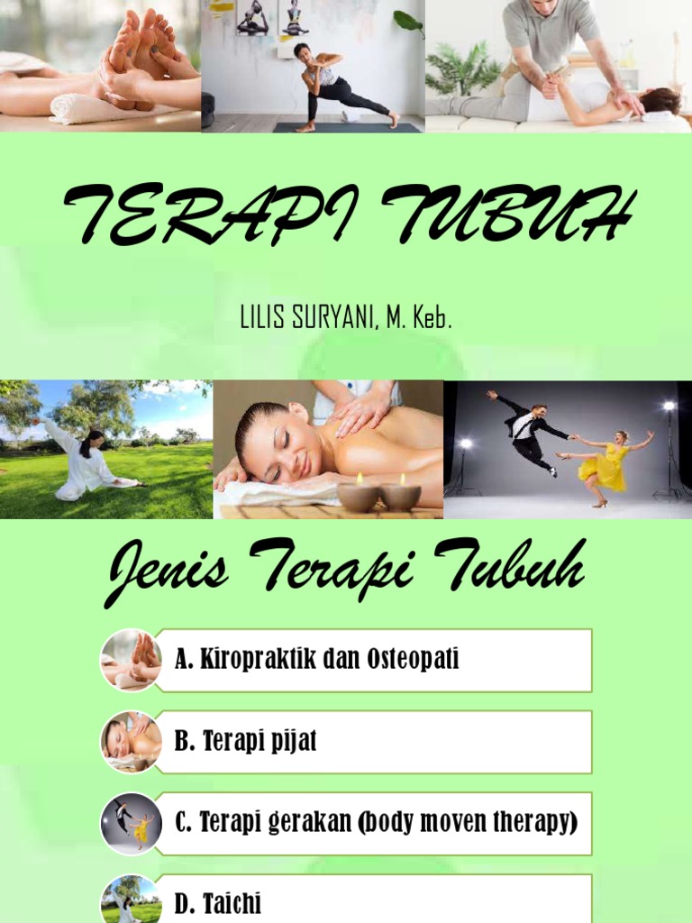 Terapi Pijat untuk Kesehatan Optimal | PDF