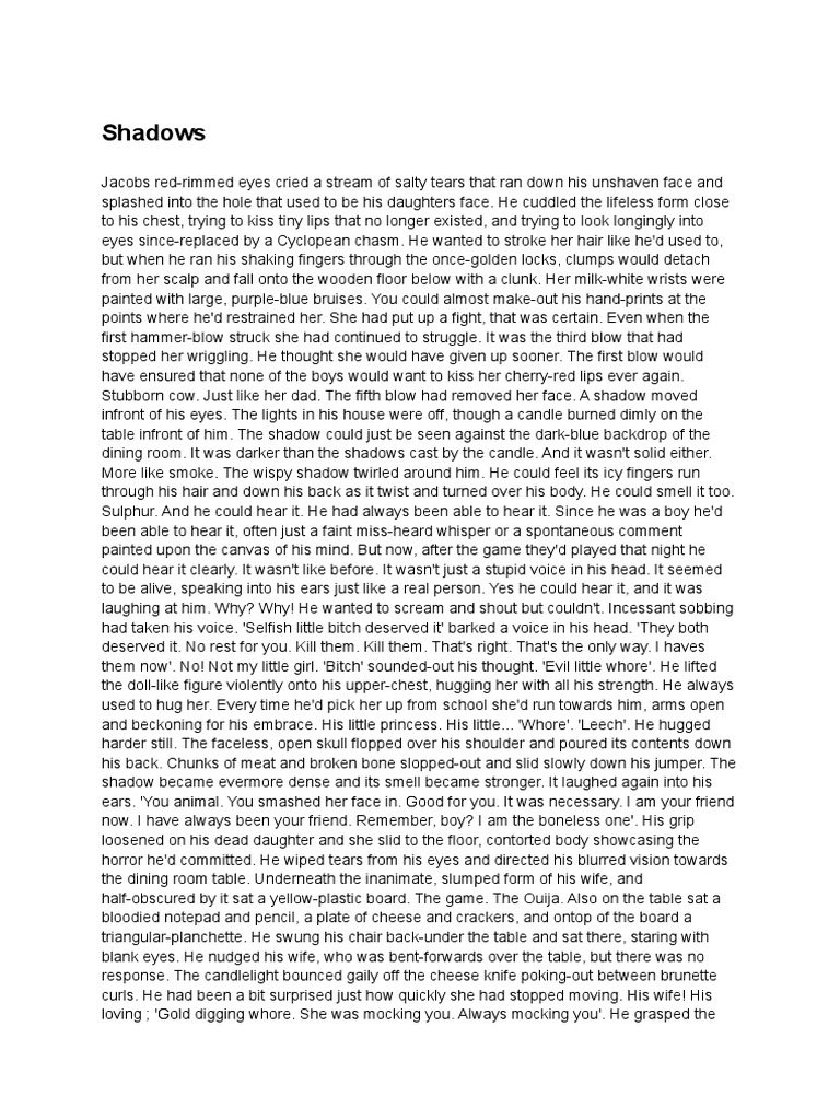 Shadows | PDF