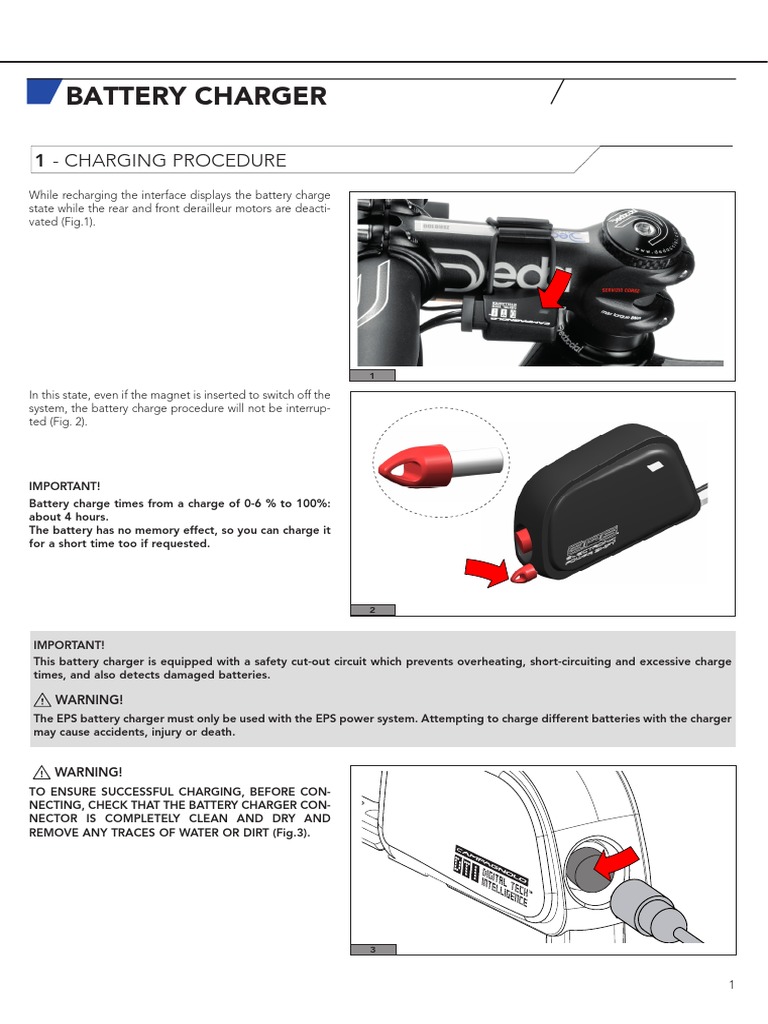 035 - 60 - Technical Manual - Battery Charger - Electronic - Groupsets ...
