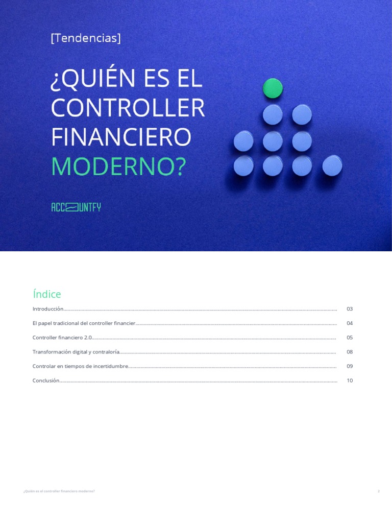 Ebook ES Quien Es El Controller Financiero Moderno | PDF | Business ...