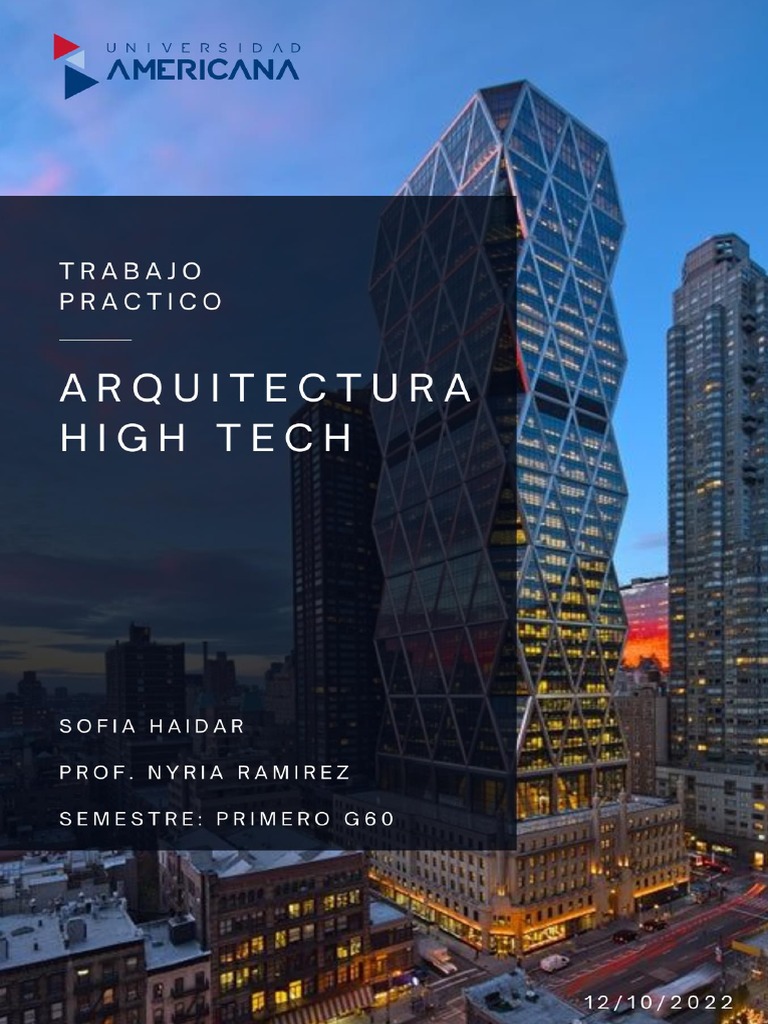 High Tech | PDF | Diseño arquitectonico | Arquitectura