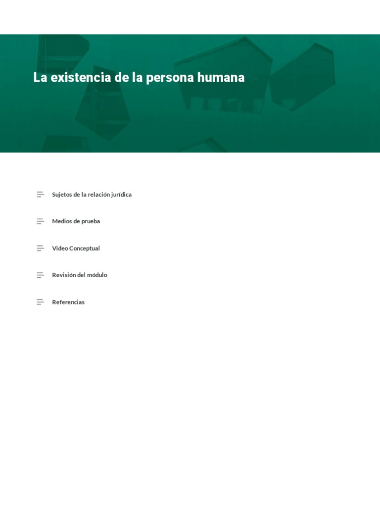 La Existencia de La Persona Humana | PDF | Existencia | Filosofía