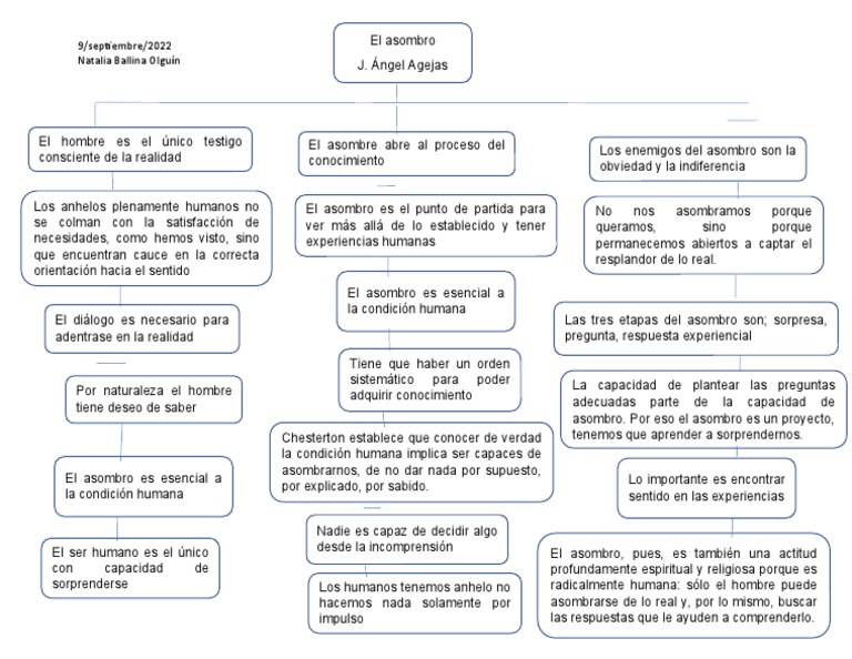Asombro Mapa | PDF | Conocimiento | Sicología