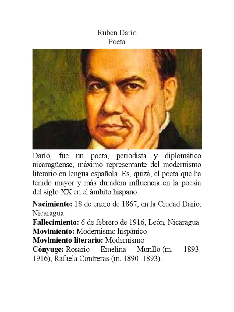 Rubén Darío | PDF
