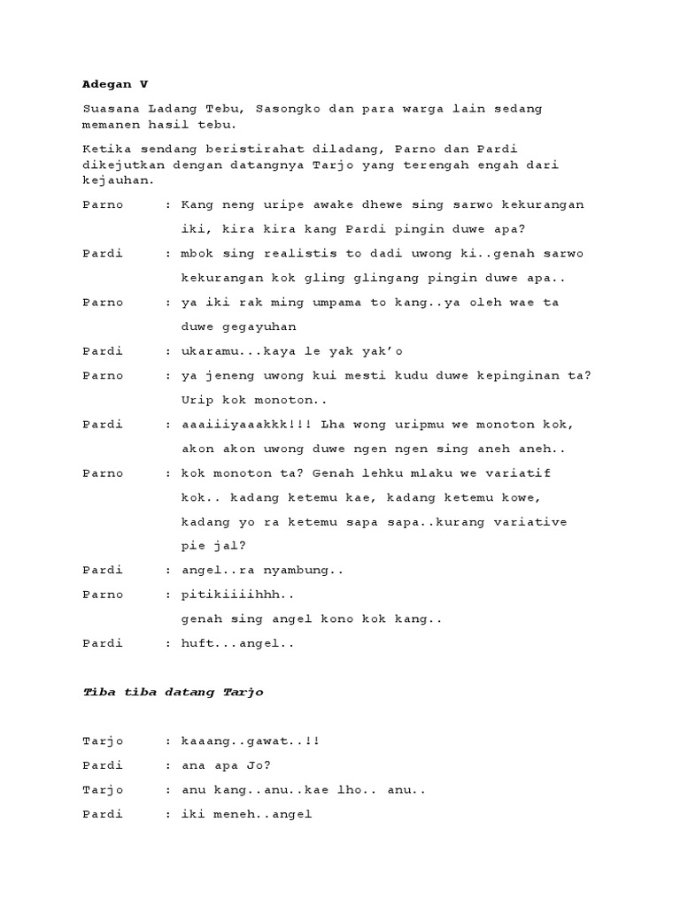 Adegan V | PDF